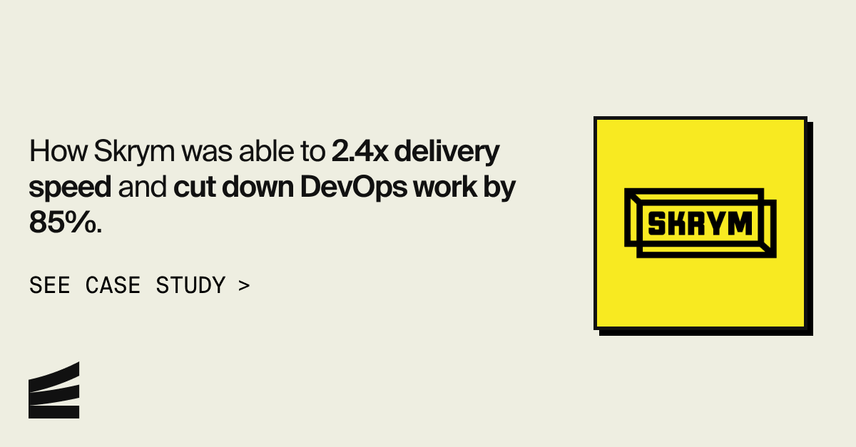 Skrym Fast-Tracked a stable and secure platform with Encore – Encore Cloud